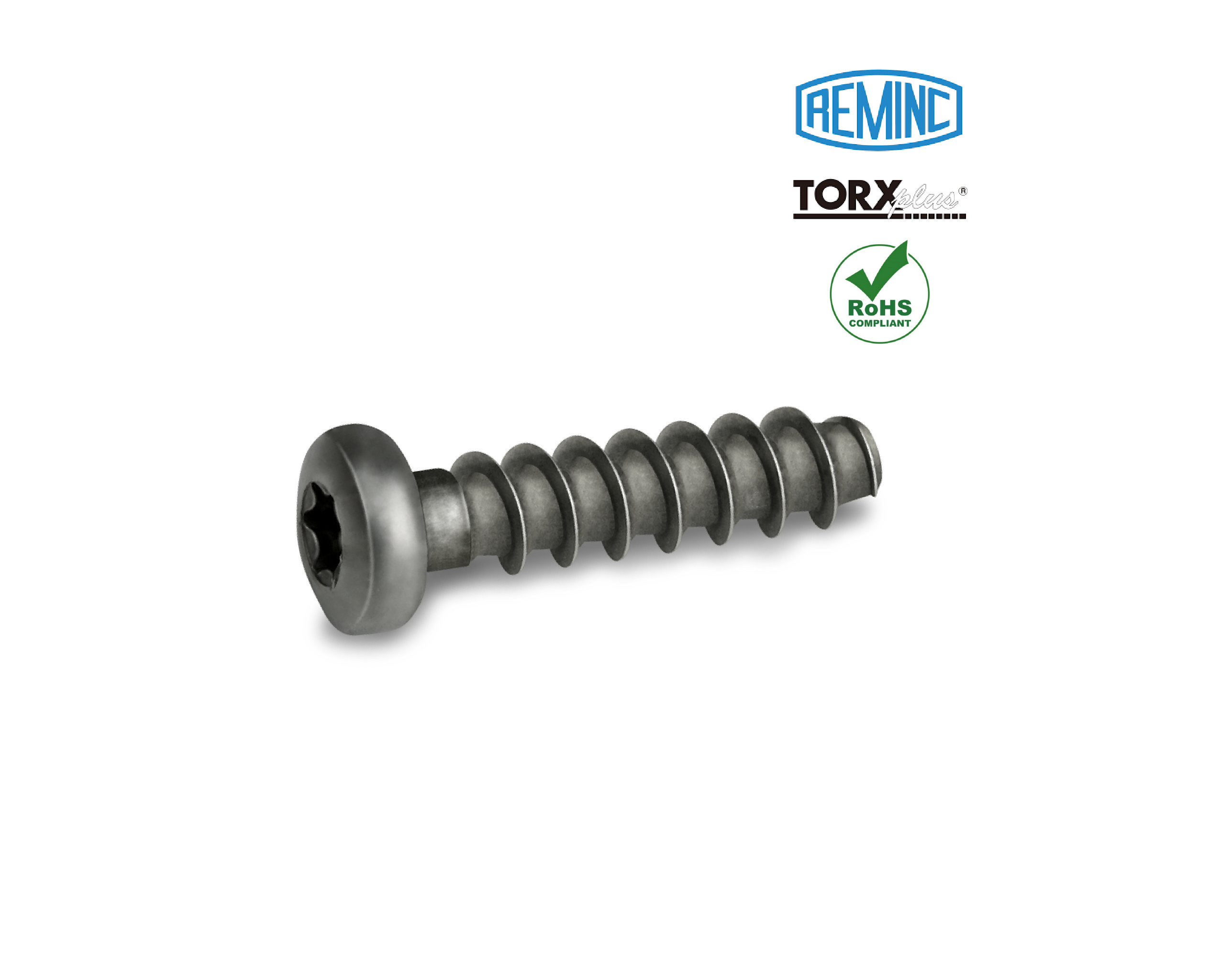 REMFORM® II HS™ Licensed screw, Pan head TORX PLUS® AUTOSERT®, INOX A2 ...